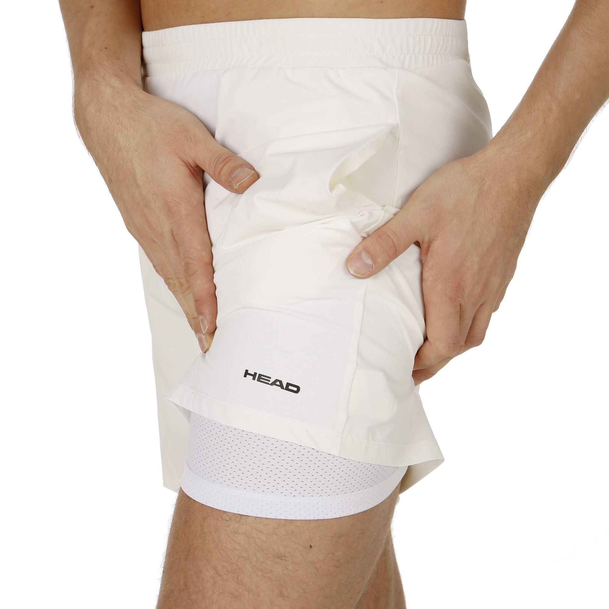 HEAD Performance Shorts Herren Weiß | Tennis-Point